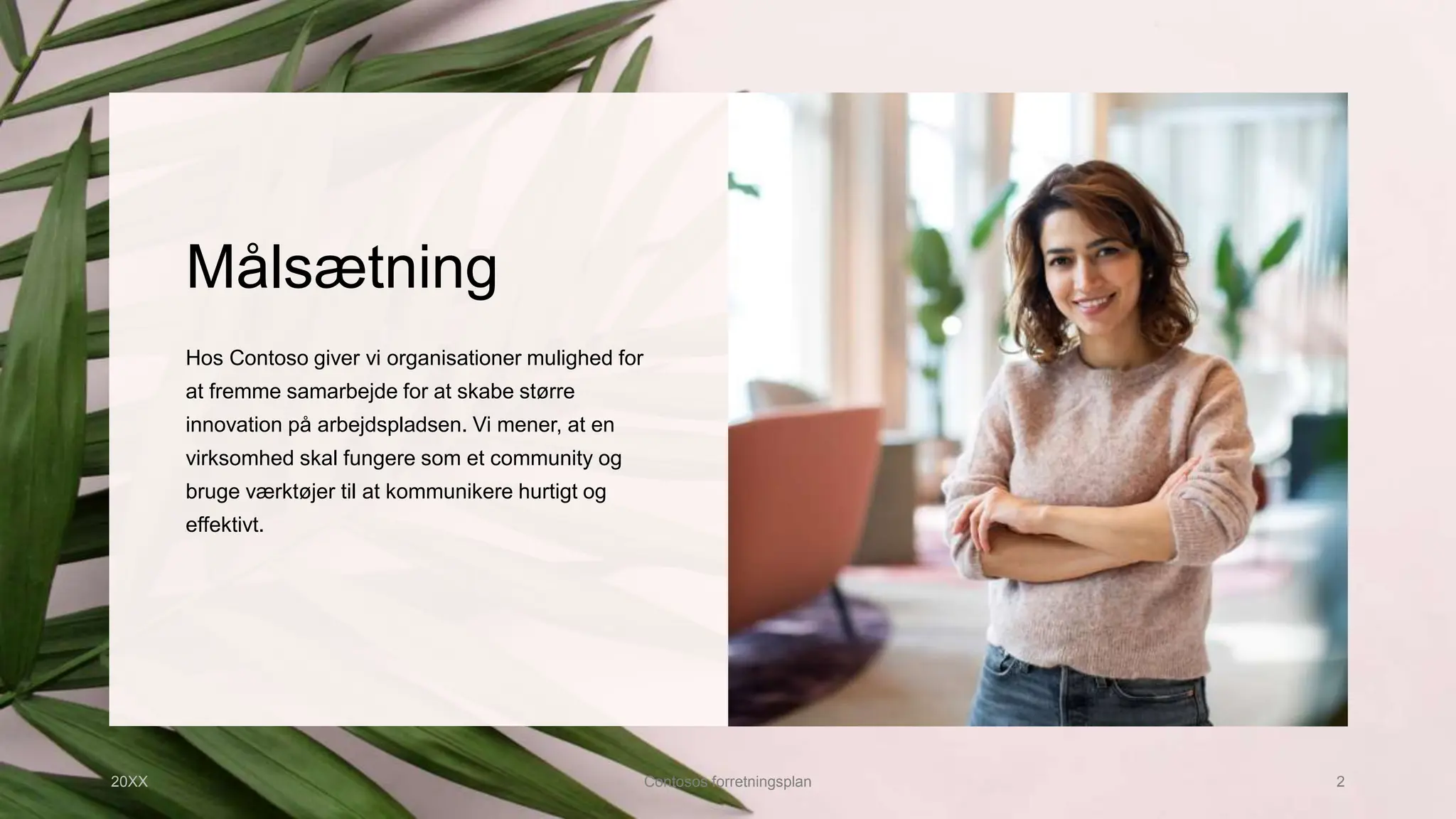 Contosos forretningsplan - Template for creating business plans | PPT