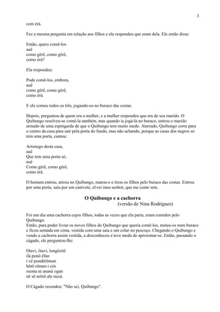 Contos quibungo | PDF