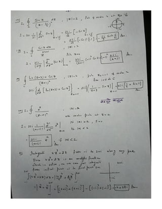 Contour integration | PDF