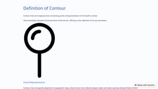 Contour-in-Surveying.pptx topics presentation | PPT