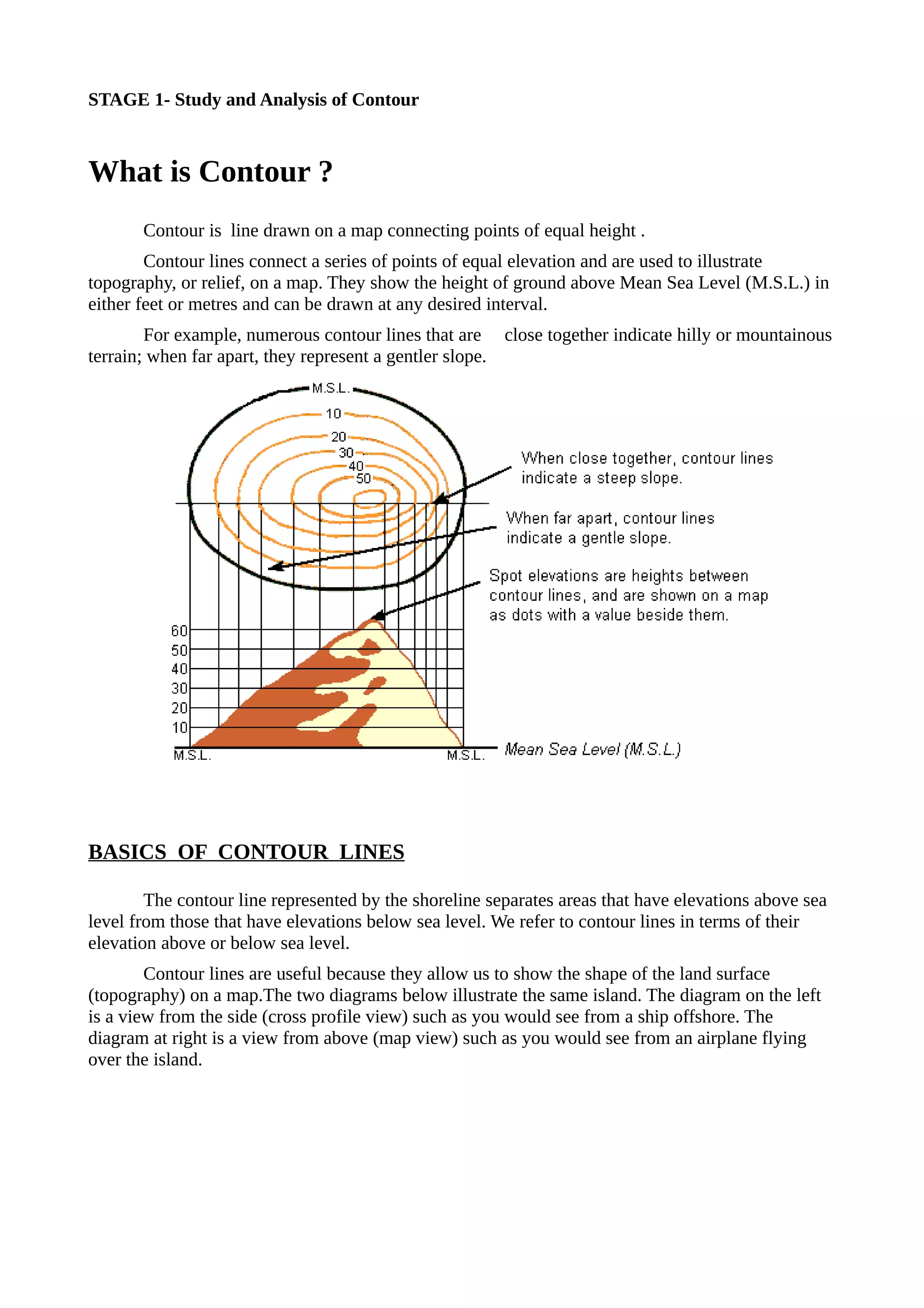contour analysis and visulaization documetation -1 | PDF