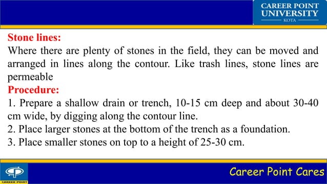Contour barriers | PPT