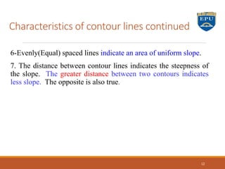 Contour & Contouring Surveying | PDF