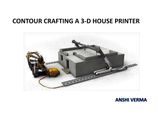 Contour crafting | PPT