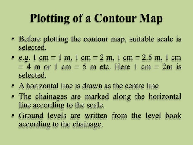 contouring Surveying of Civil Engineering.pptx | Maps & Navigation