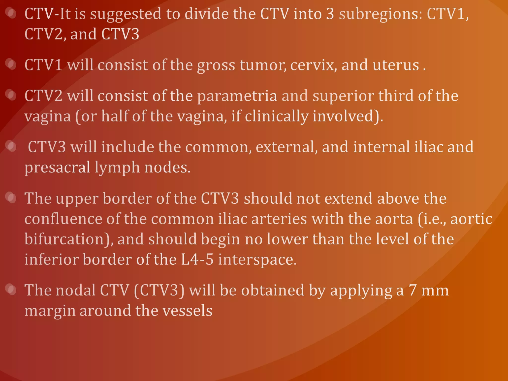 Contouring guidelines of carcinoma cervix | PPT