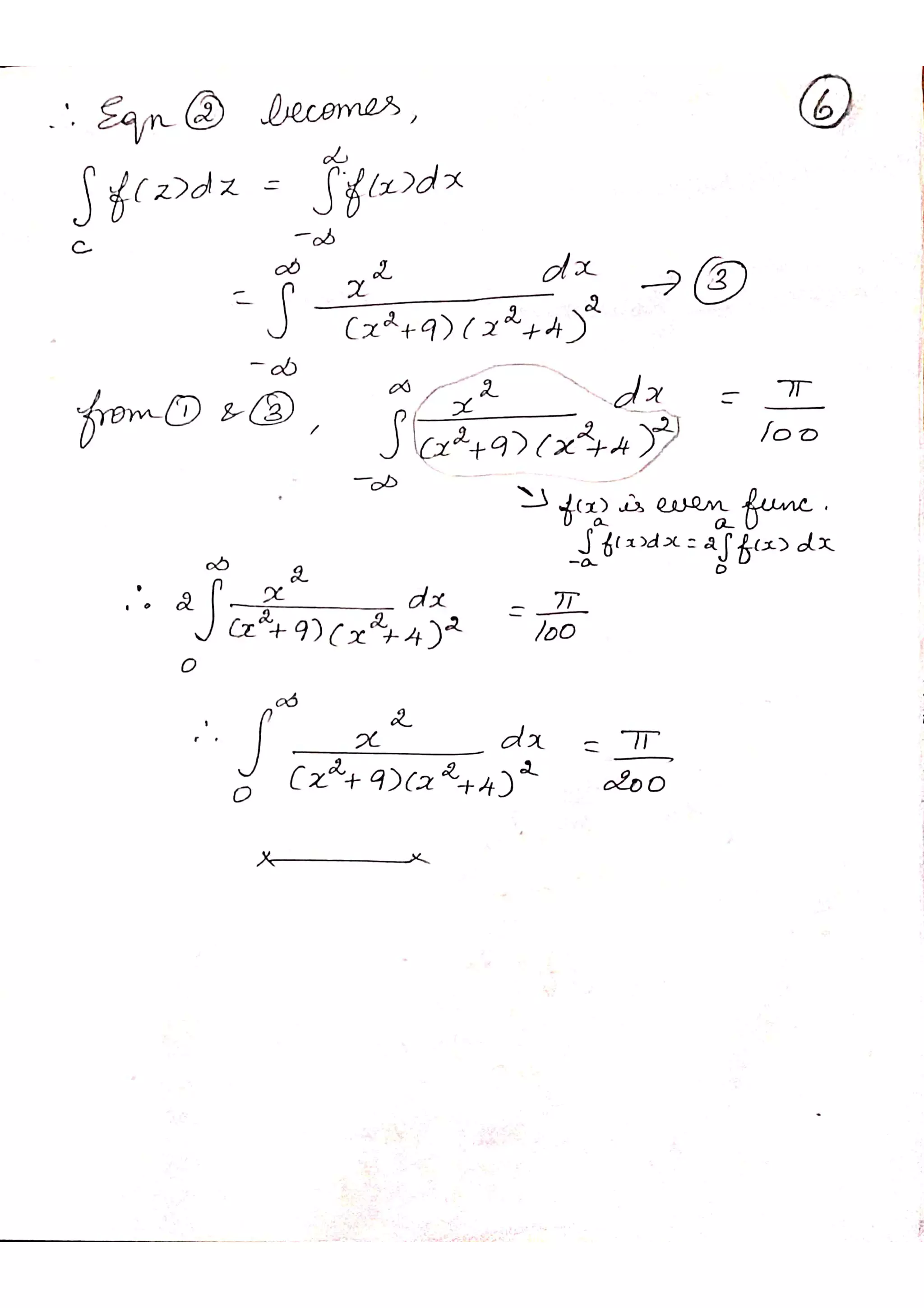 Contour integration in Complex Analysis Type II | PDF