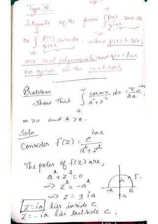 Contour integration type II | PDF
