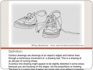 Contour linedrawing | PPTX