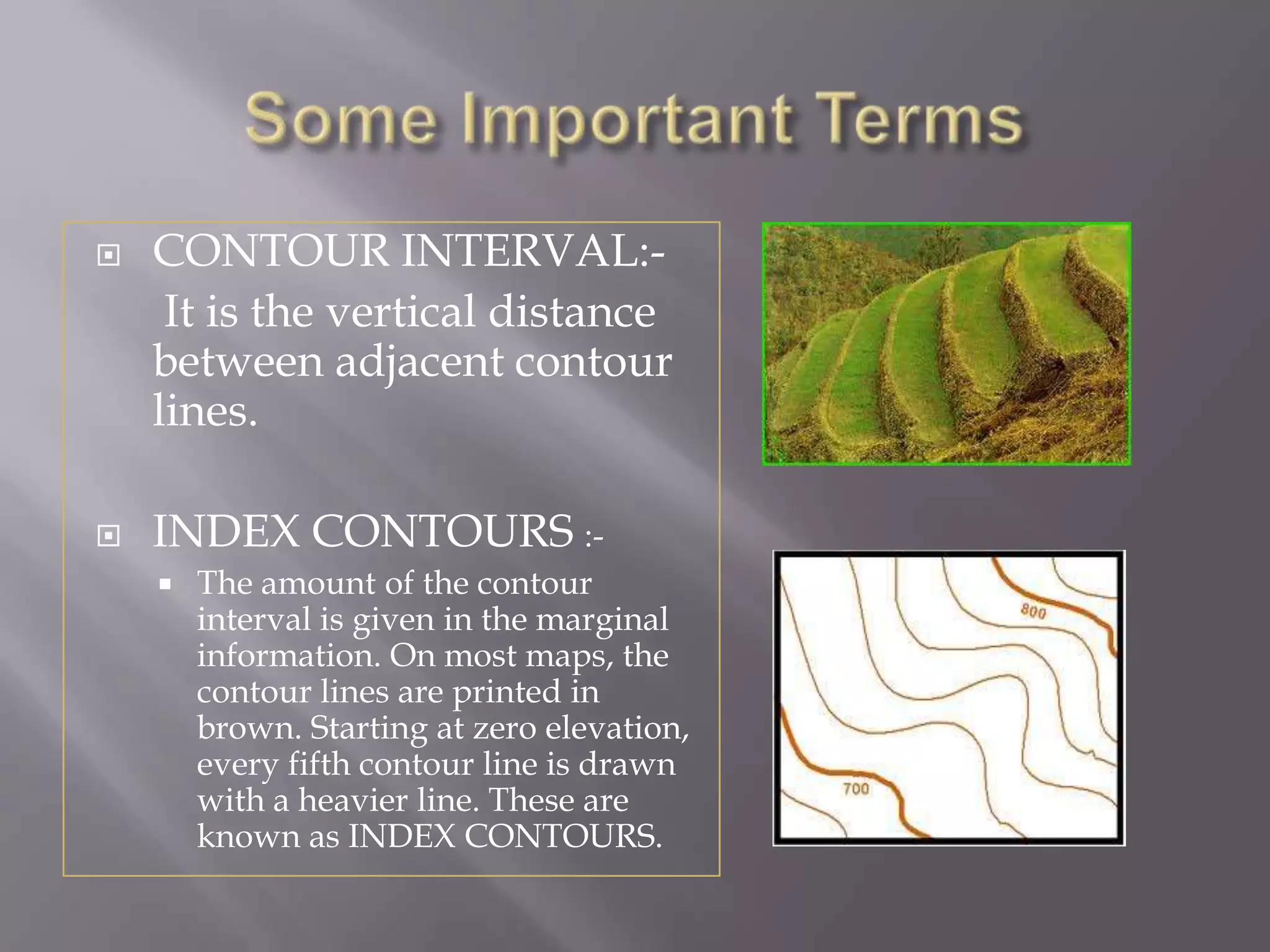 Contour lines | PPTX