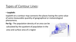 Contour lines - Survey & Levelling | PPTX