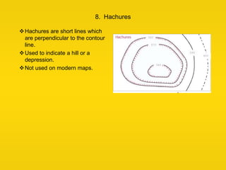 Brief ContourLines power point for surveying engineering | PPT