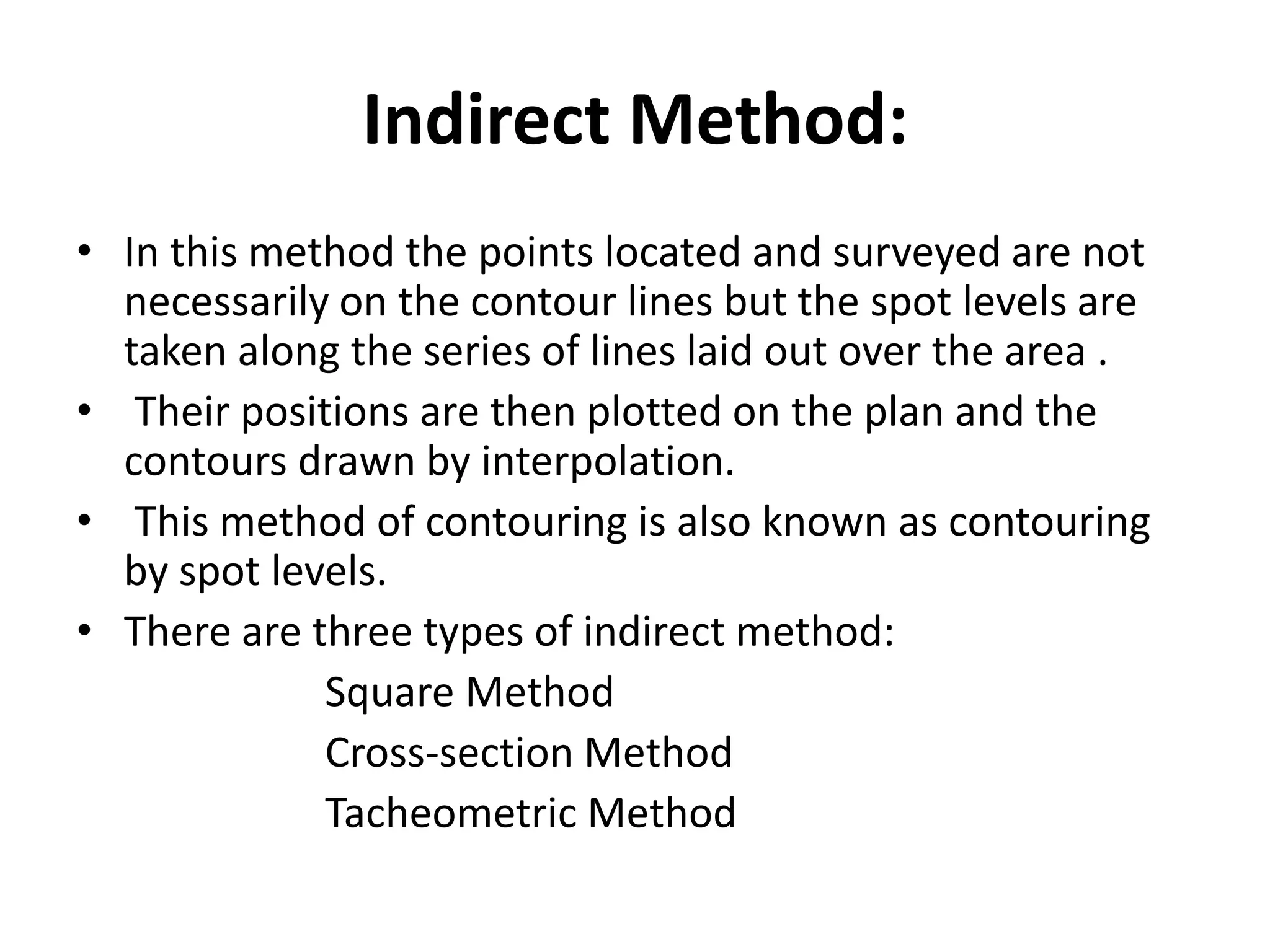 Contour maps: preparation and understanding. | PPTX