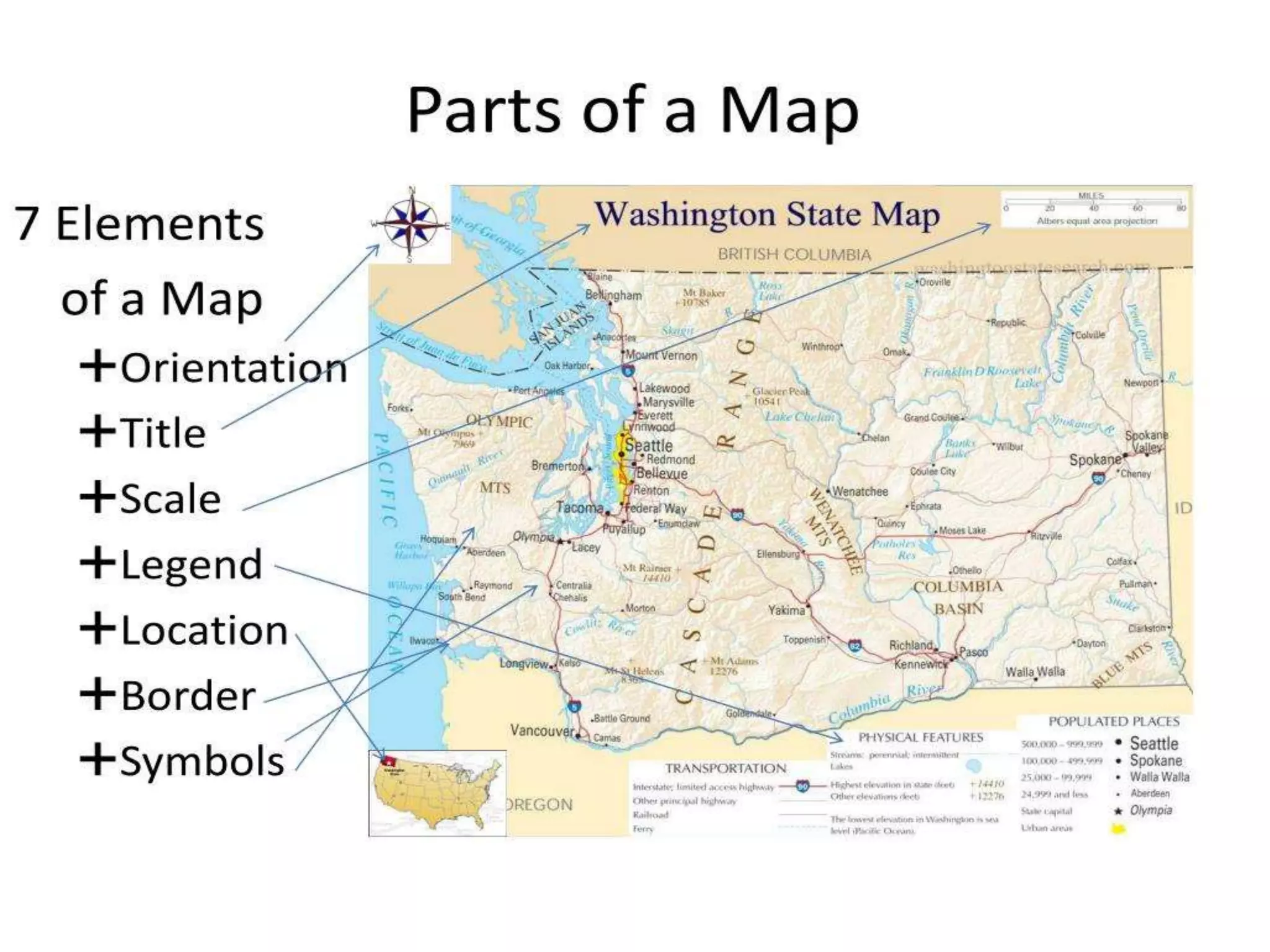 Contour maps: preparation and understanding. | PPTX