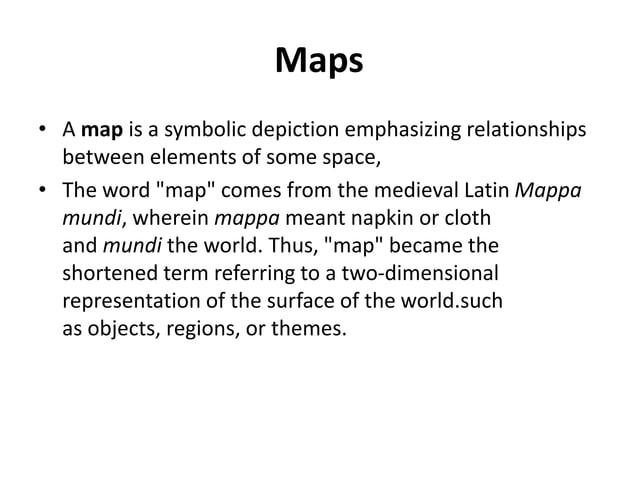Contour maps: preparation and understanding. | PPTX