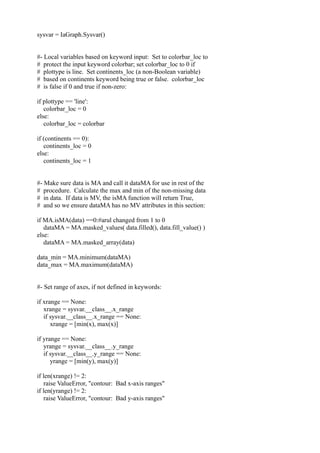 "contour.py" module | PDF