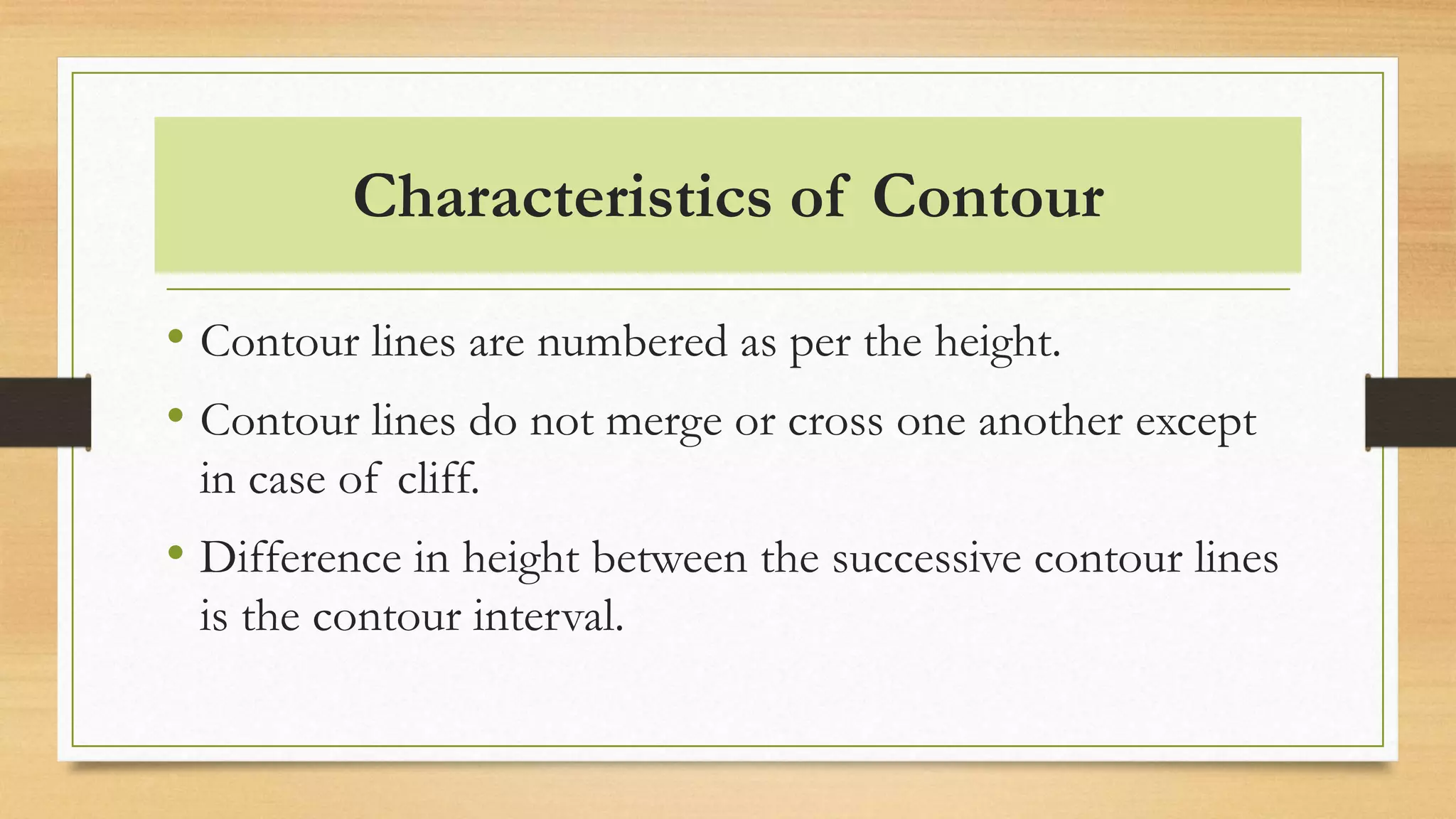 Contour, Relief Feature and Profile.pptx