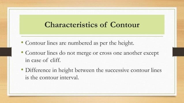 Contour, Relief Feature and Profile.pptx | Geography | Science