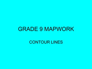 Contours and landforms.pdf to see if we are | PDF