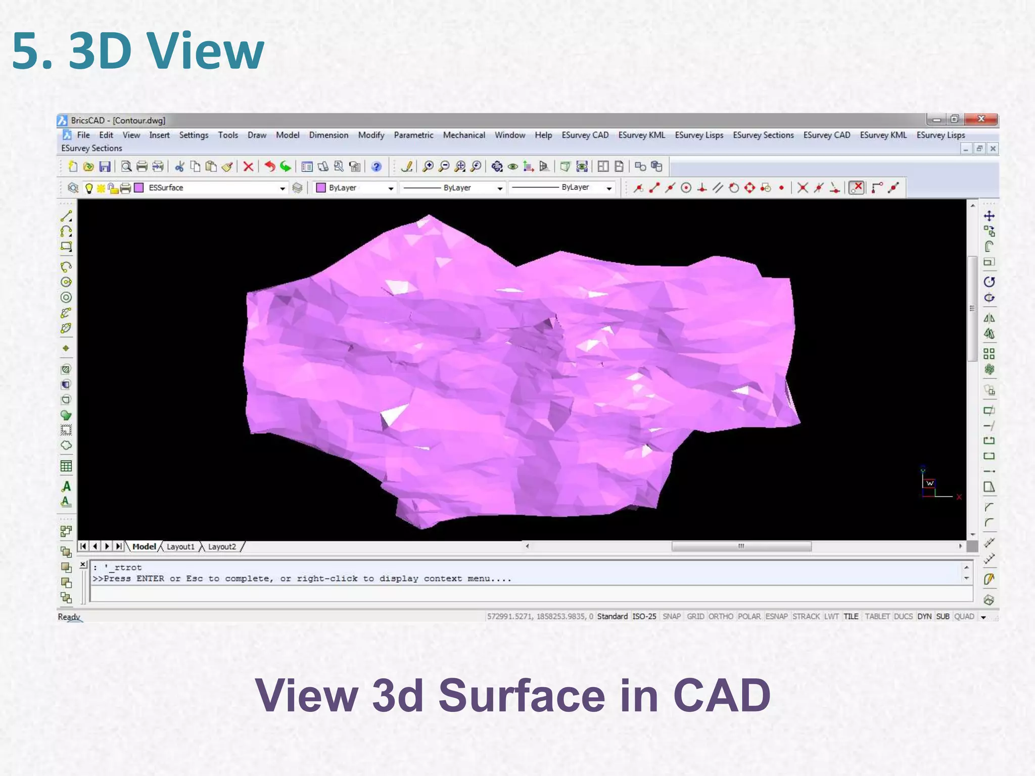 Esurveying Contour software | PPT