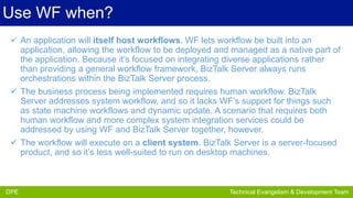 BizTalk Server, BizTalk Services and Windows Workflow Foundation (WF ...