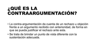 Contraargumentacion-y-Falacias-Argumentativas | PPTX