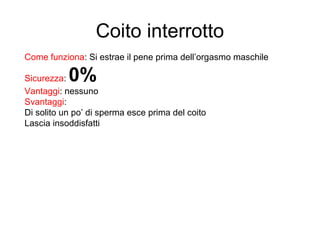 Contraccezione | PPT