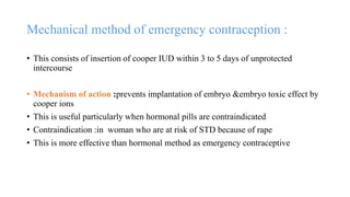 Newer techniques of sterilization & contraception ,injectable ...