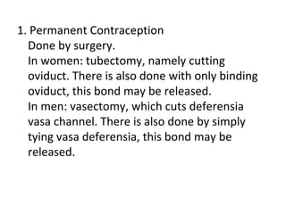 Contraception | PPT