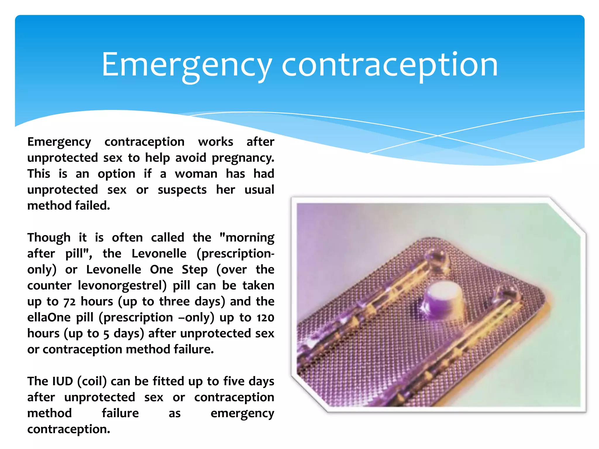 Contraception | PPTX