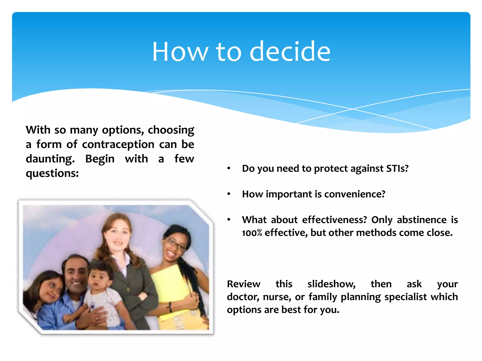 Contraception | PPTX
