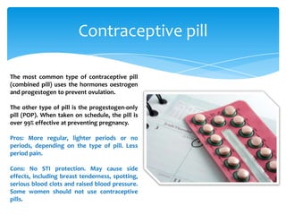Contraception | PPTX