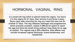 Contraception | PPTX