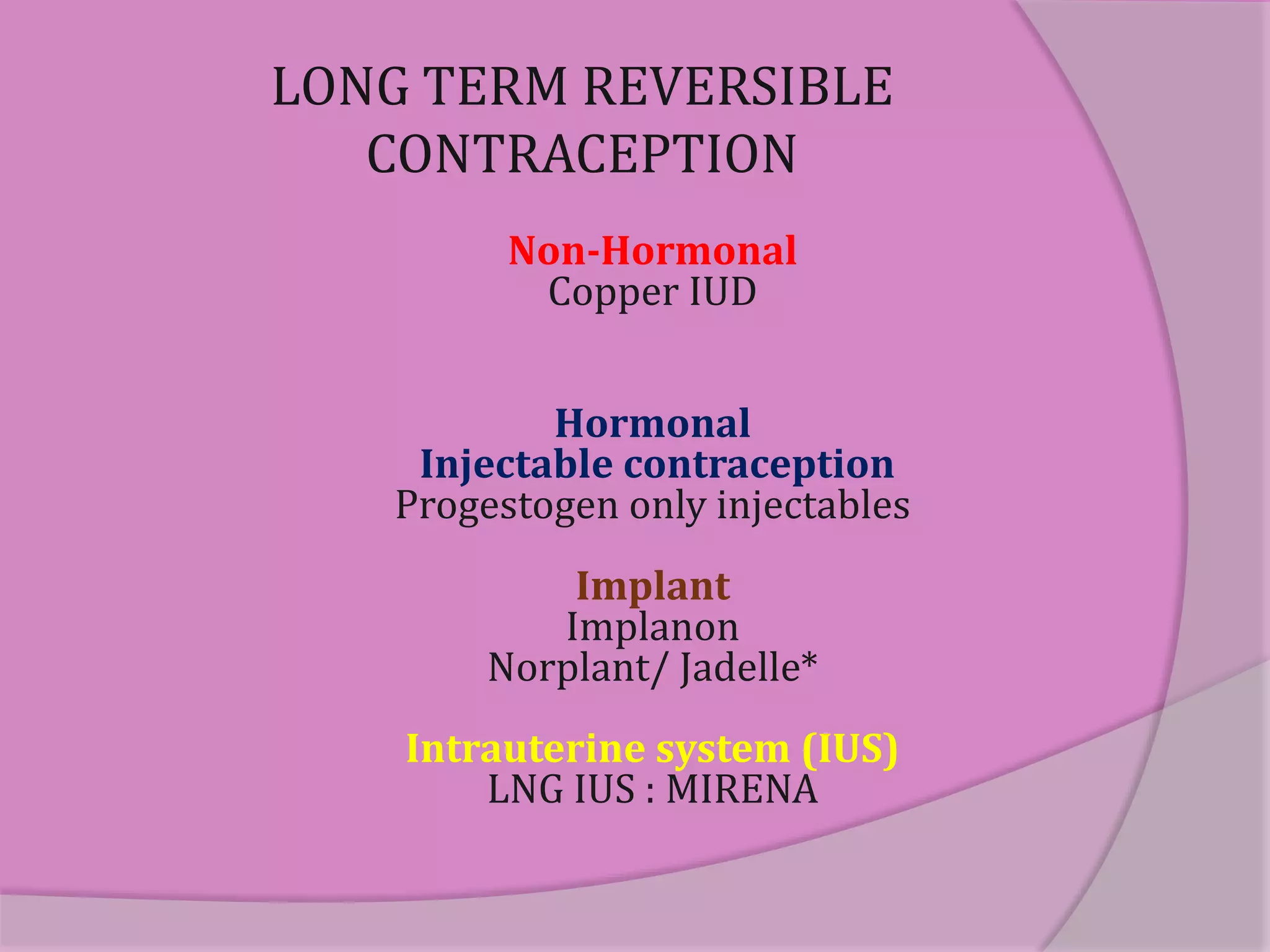 Contraception | PPT