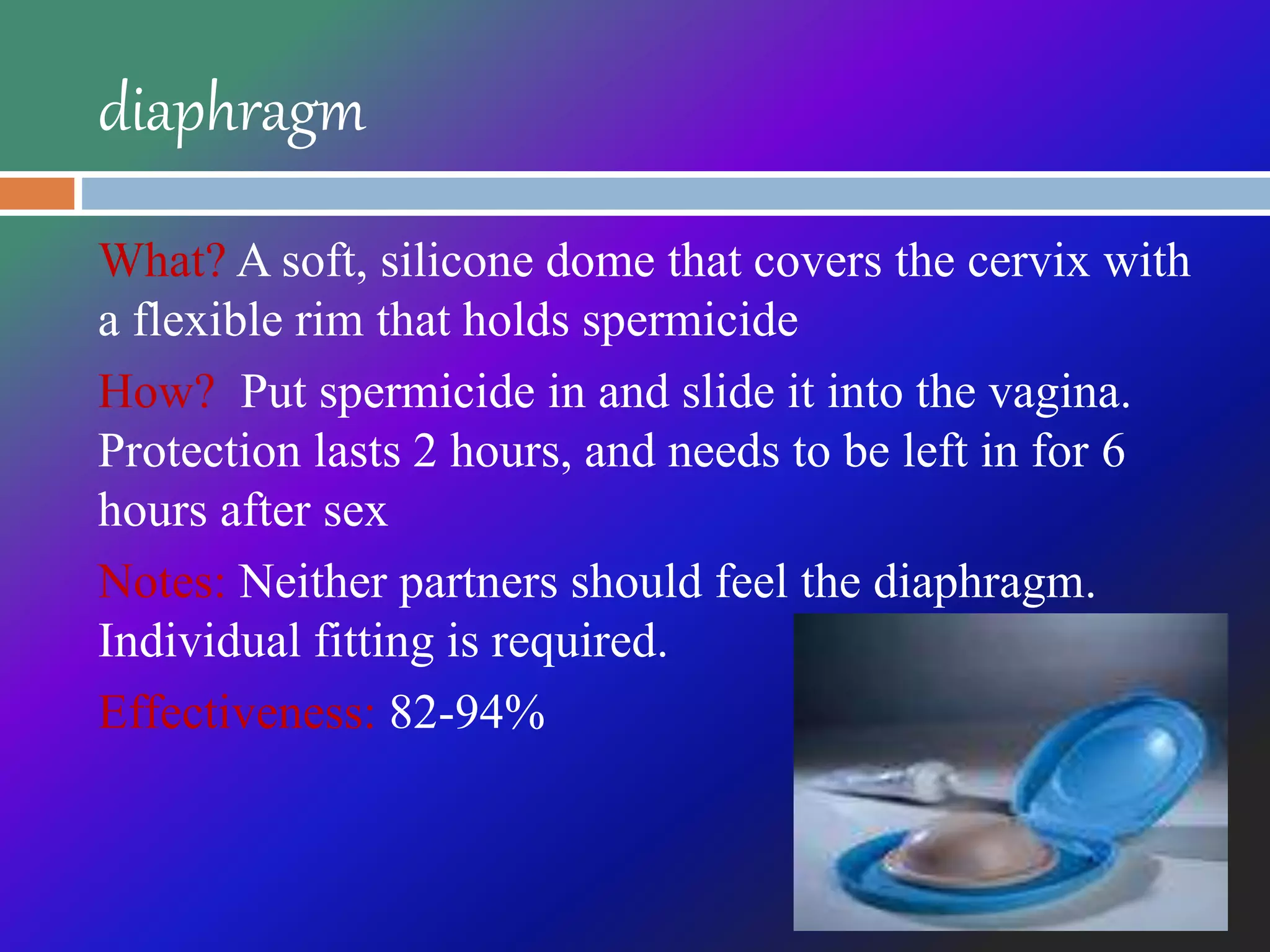 Contraception | PPTX
