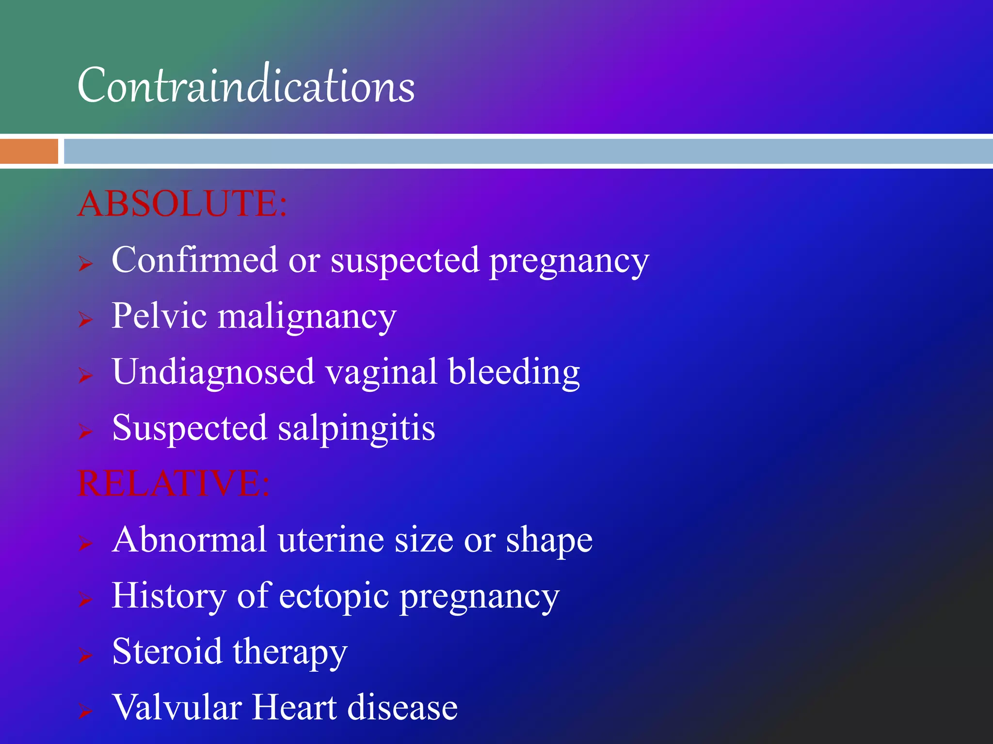 Contraception | PPTX