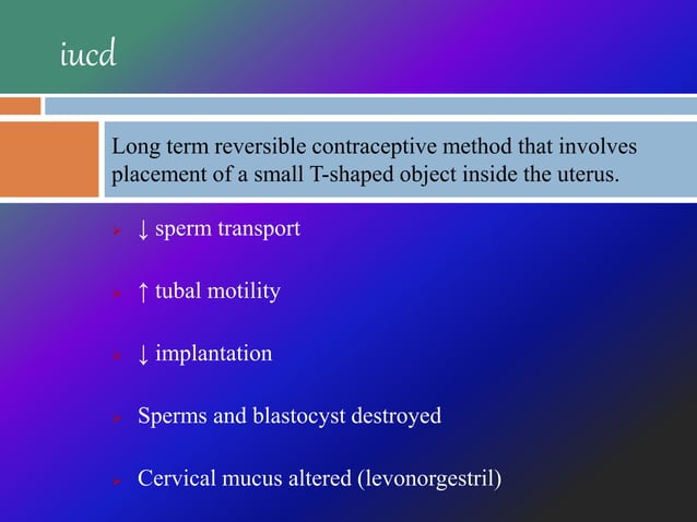 Contraception | PPT