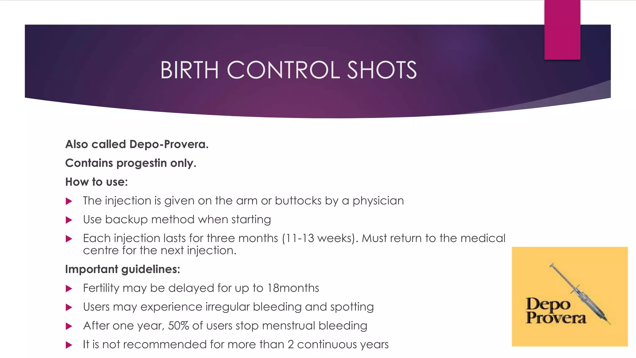 Contraception | PPTX