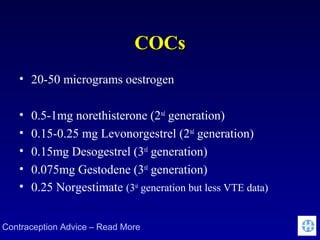 Contraception Advice | Sexually Transmitted Infections by 132Healthwise ...