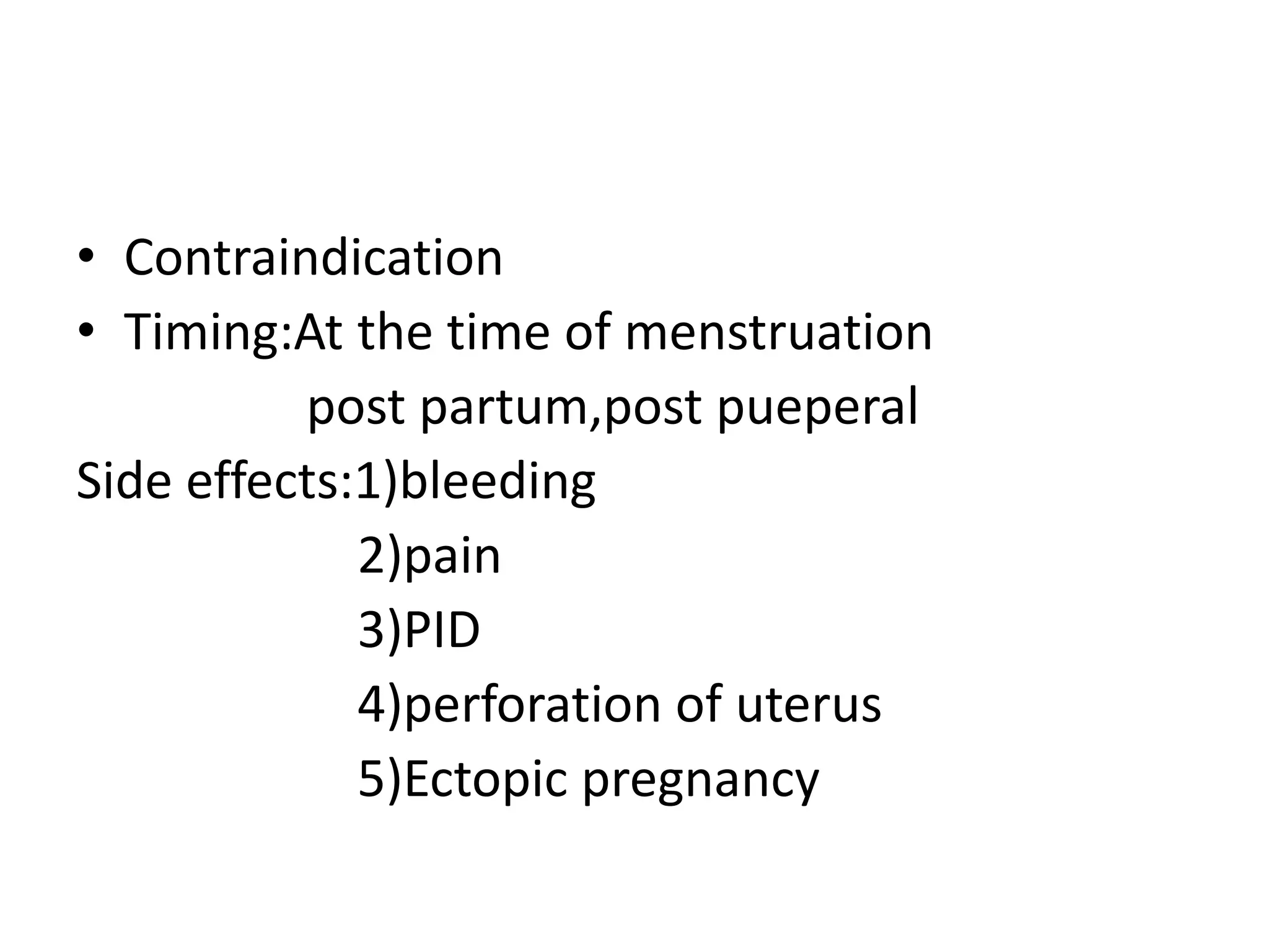 Contraception | PPTX