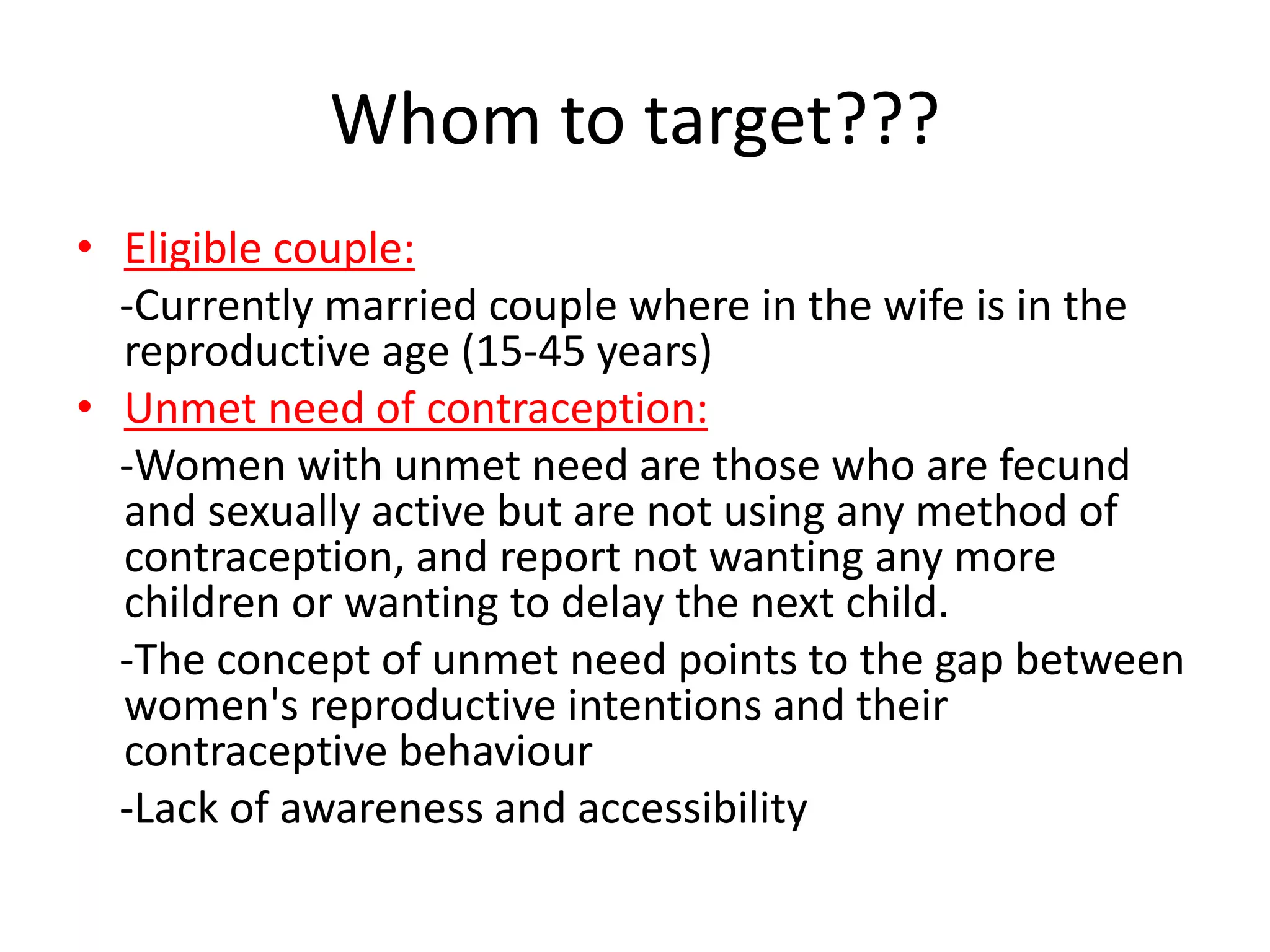 Contraception | PPTX