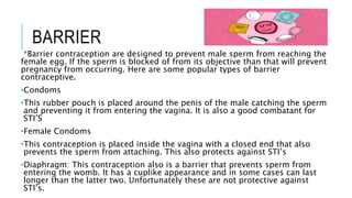 Contraception | PPTX