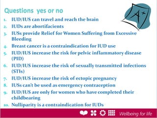 Contraception | PPTX