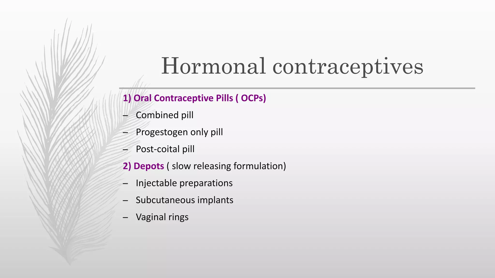 Contraception | PPT
