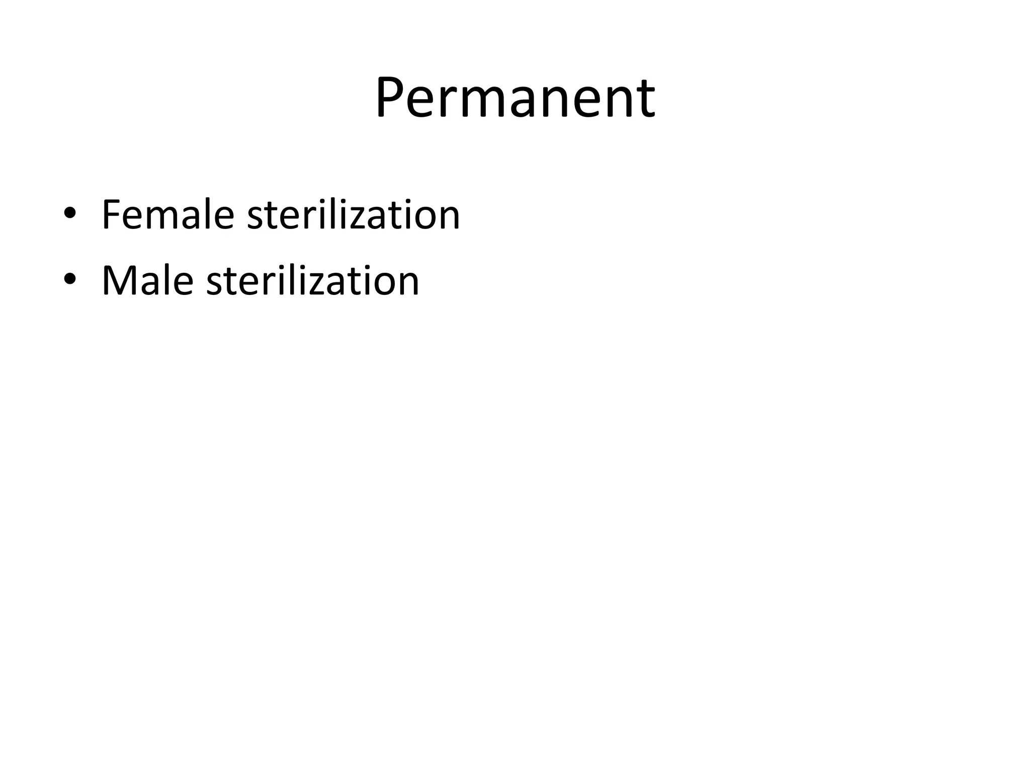 Contraception | PPTX