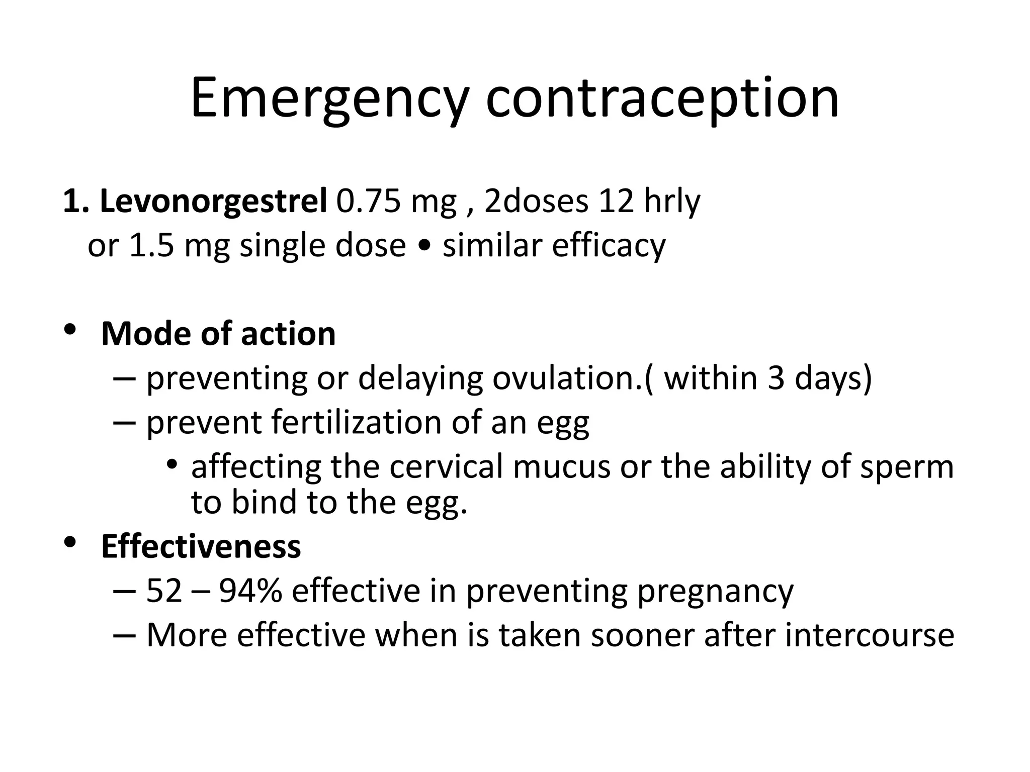 Contraception | PPTX
