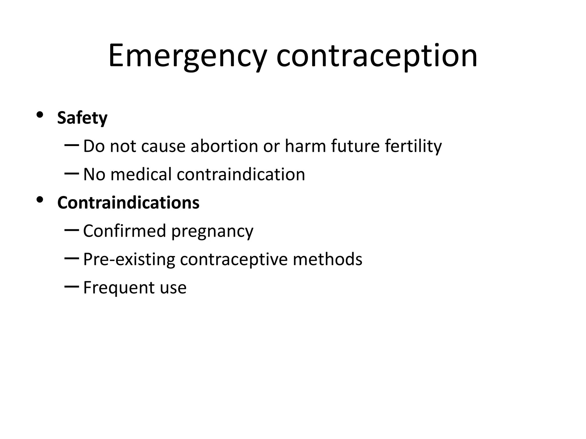 Contraception | PPTX
