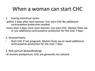 Contraception | PPTX | Birth Control | Reproductive Health