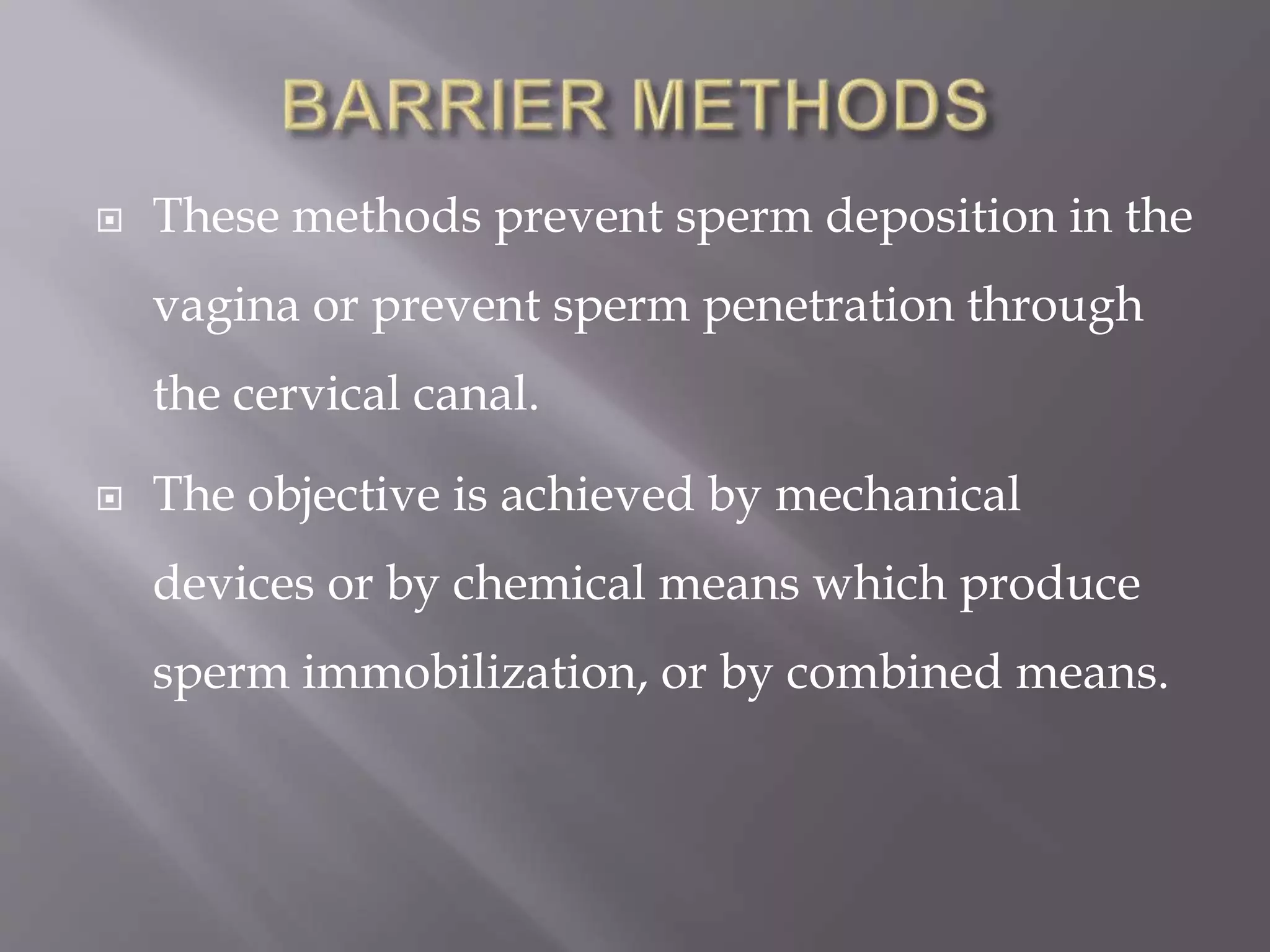 Contraception | PPTX