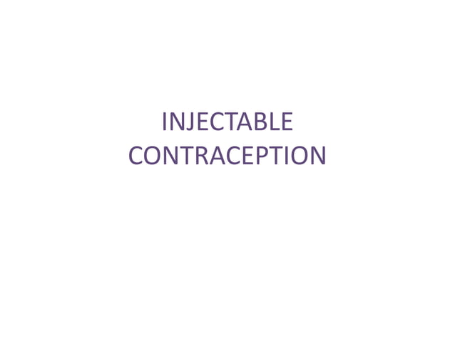Contraceptive Methods | PPT